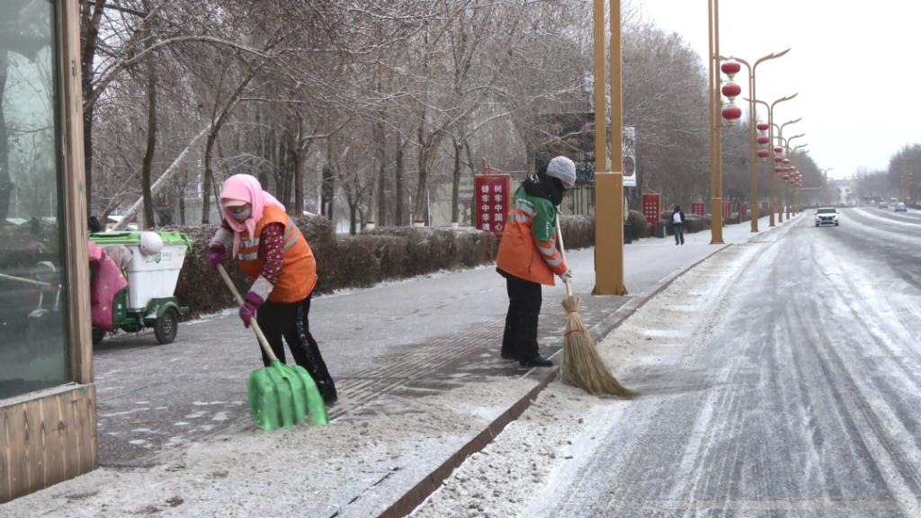 以雪为令！精河县各部门全力应对降雪天气-精河县政府网